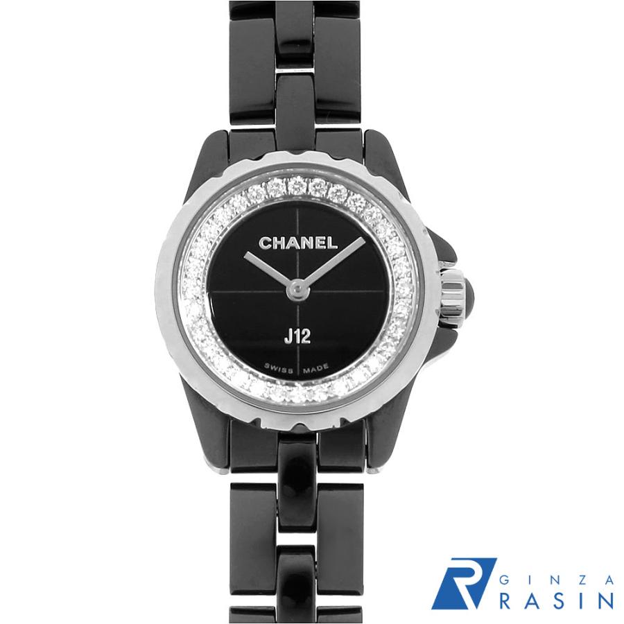 CHANEL シャネル J12 XS ブラック H5235 中古 レディース 腕時計 : GINZA RASIN ヤフー店 - 通販 - Yahoo!ショッピング