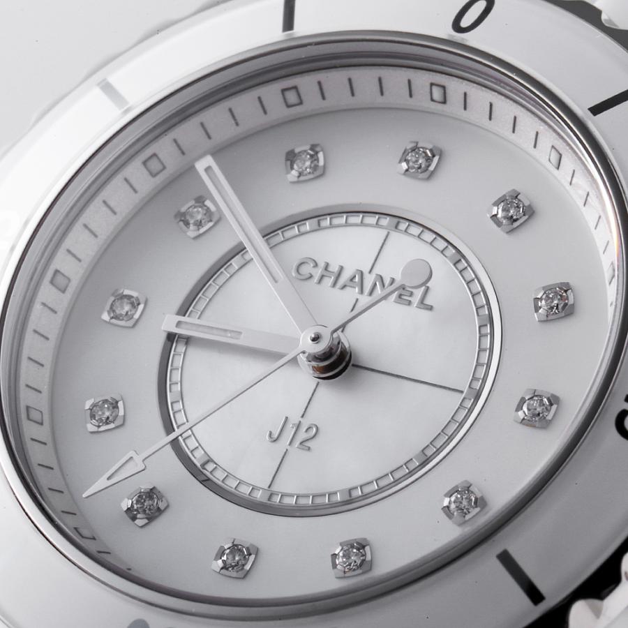 シャネル J12 白セラミック 12Pダイヤ H5704 中古 レディース 腕時計 : u-h5704-2 : GINZA RASIN ヤフー店 - 通販 - Yahoo!ショッピング