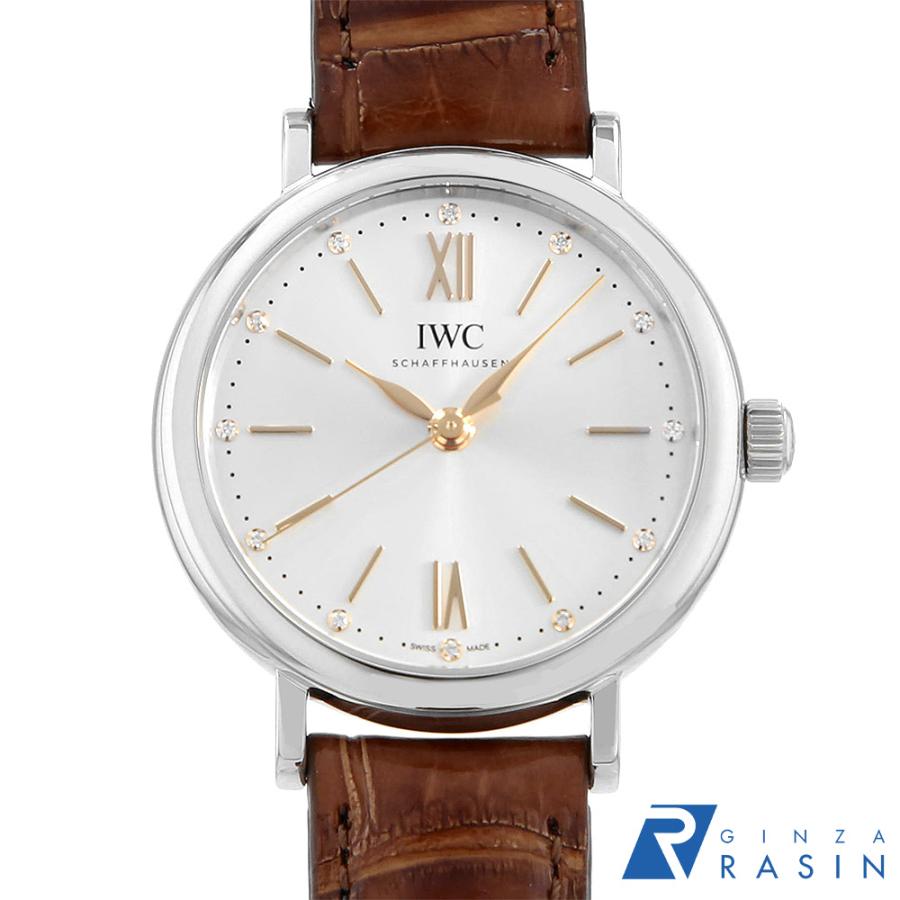 IWC SCHAFFHAUSEN ポートフィノ オートマティック 34 IW357403 中古 メンズ 腕時計 : GINZA RASIN ...