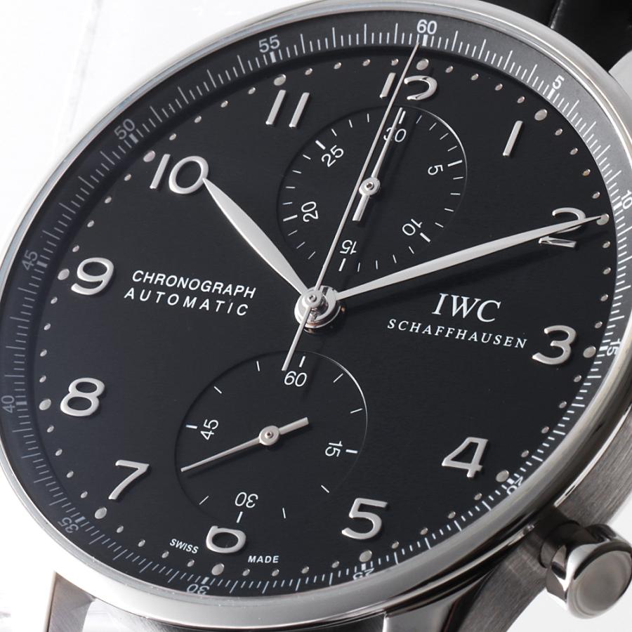IWC SCHAFFHAUSEN ポルトギーゼ クロノグラフ IW371447 中古 メンズ 腕時計 : GINZA RASIN ヤフー店 - 通販 - Yahoo!ショッピング
