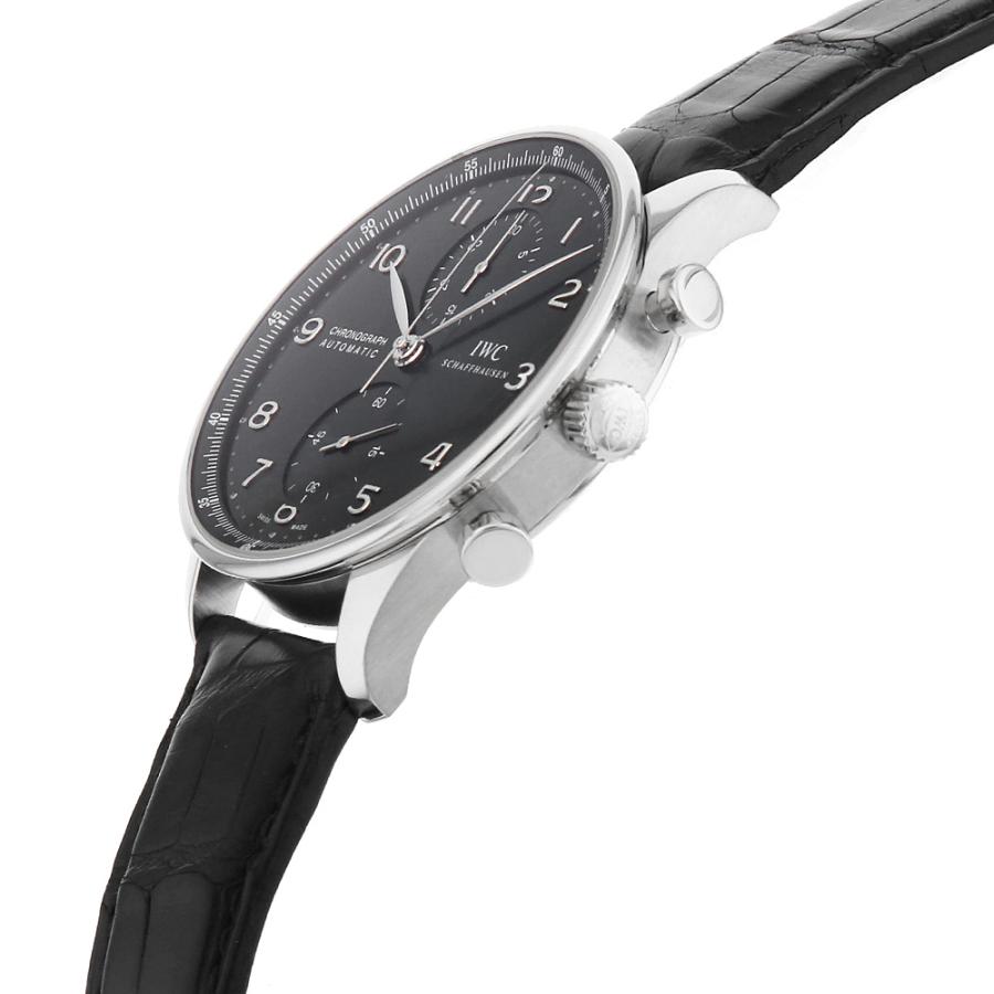 IWC SCHAFFHAUSEN ポルトギーゼ クロノグラフ IW371447 中古 メンズ 腕時計 : GINZA RASIN ヤフー店 - 通販 - Yahoo!ショッピング