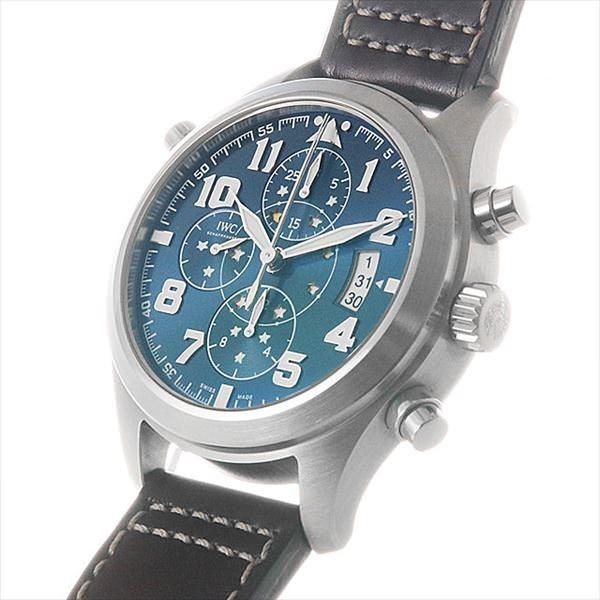 IWC SCHAFFHAUSEN（IWCシャフハウゼン） IWC パイロットウォッチ ダブルクロノグラフ プティ・プランス 1000本限定 ...