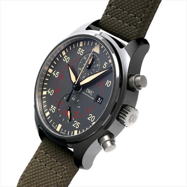 IWC SCHAFFHAUSEN パイロット・ウォッチ・クロノグラフ トップガン・ミラマー IW389002 中古 メンズ 腕時計 ...