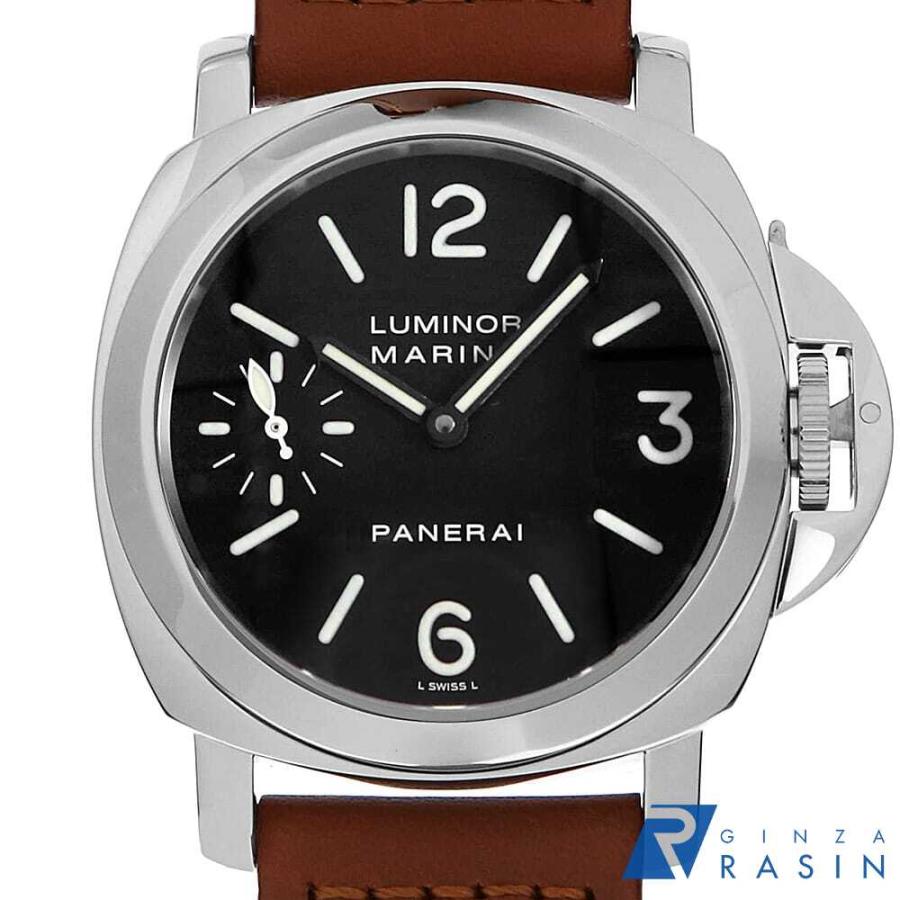OFFICINE PANERAI パネライ ルミノールマリーナ PAM00111 F番 中古 メンズ 腕時計 : GINZA RASIN ...