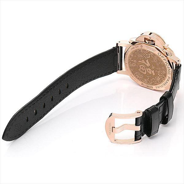 OFFICINE PANERAI パネライ ルミノール ドゥエ 3デイズ オートマチック オロロッソ PAM00908 U番 中古 メンズ 腕 ...