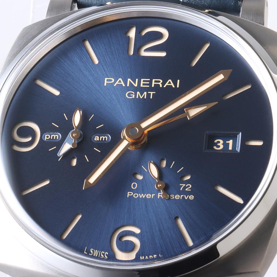 OFFICINE PANERAI パネライ ルミノール ドゥエ 3デイズ GMT パワーリザーブ オートマティック アッチャイオ ...