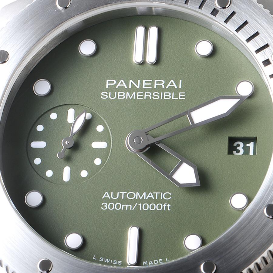 OFFICINE PANERAI パネライ ルミノールサブマーシブル ベルデ ミリターレ オンライン限定500本 PAM01055 V番 中古 ...