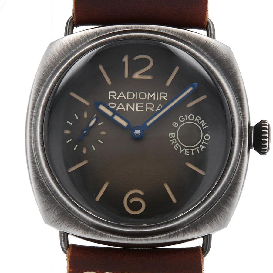 OFFICINE PANERAI（オフィチーネ パネライ） パネライ ラジオミール オット ジョルニ PAM01347 Z番 中古 メンズ 腕 ...
