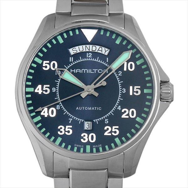 HAMILTON（ハミルトン） カーキ パイロット デイデイト オート H64615145 新品 メンズ 腕時計 : GINZA RASIN ...