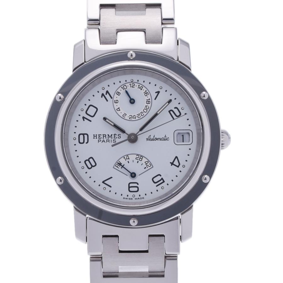 HERMES エルメス クリッパーパワーリザーブ CL5.710 メンズ SS 腕時計 自動巻き 白文字盤 Aランク 中古 銀蔵 : 銀蔵・ヤフー店 - 通販 - Yahoo!ショッピング
