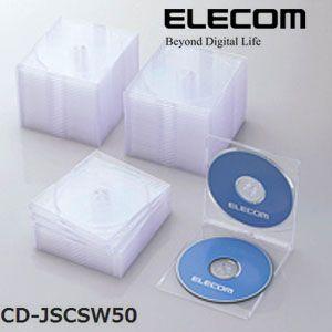 ELECOM ELECOM(エレコム) Blu-ray/DVD/CDケース（スリム/PS/2枚収納） CCD-JSCSW50CR : ぎおん - 通販 - Yahoo!ショッピング