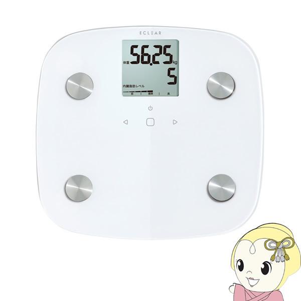 ELECOM エレコム ECLEAR エクリア 体組成計 ホワイト HCS-FS01WH : ぎおん - 通販 - Yahoo!ショッピング