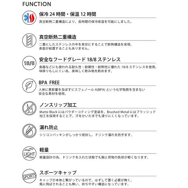 ZeroBarrel ゼロバレル アスリート 1.9L(64オンス) ATHLETE アウトドア ボトル Brushed Metal ZW-01-64oz-BM : zw-01-64oz-bm ...