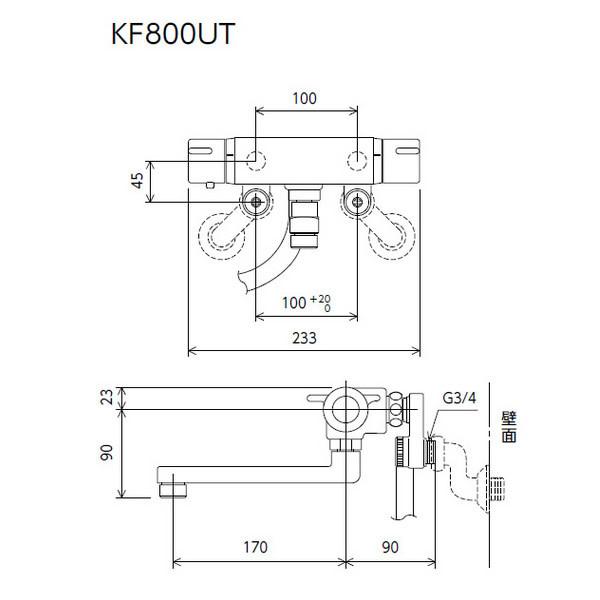 KVK 取替用サーモスタット式シャワー KF800UT/srm : スーパーぎおん ヤフーショップ - 通販 - Yahoo!ショッピング