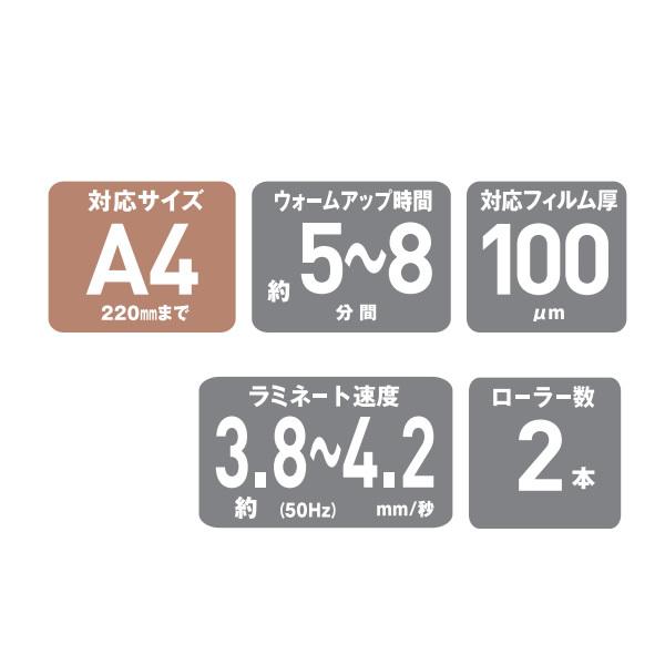 Asmix アスカ 2ローラーラミネーター A4対応 L220A4 : スーパーぎおん ヤフーショップ - 通販 - Yahoo!ショッピング