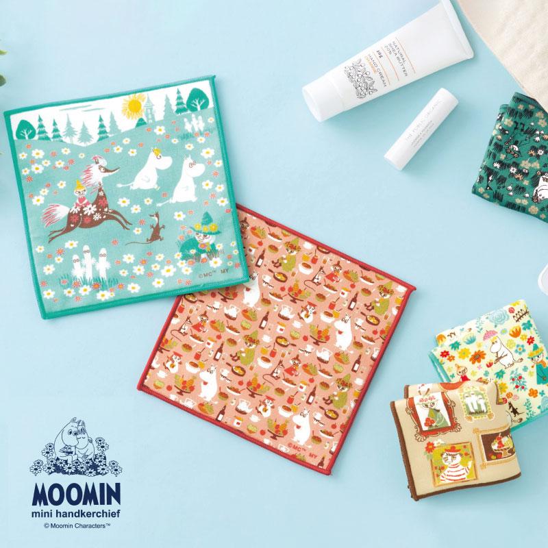 MOOMIN ムーミン mini handkerchief ミニハンカチ : GISE - 通販 - Yahoo!ショッピング