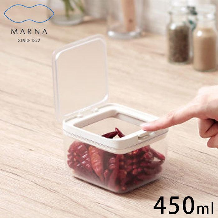 保存容器 密閉 パッキン付き 450ml キャニスター MARNA マーナ ショート クリア K764CL GOOD LOCK CONTAINER : th353756 : zakka ...
