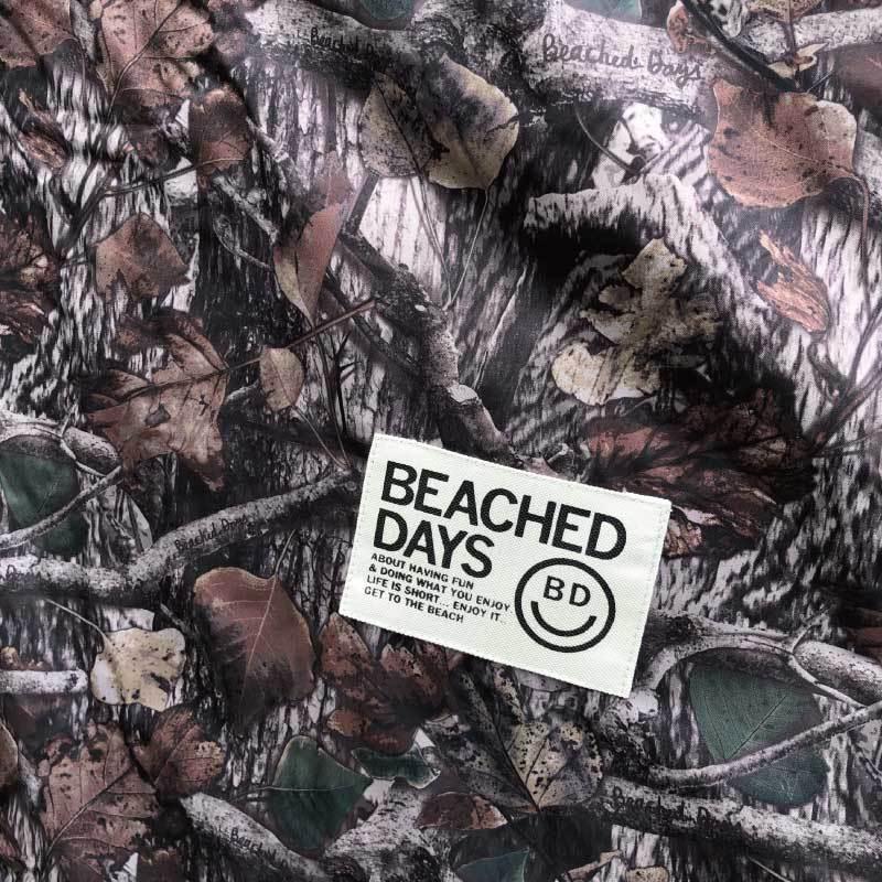 BEACHED DAYS Deck Cover DX Forest Camo Long Board / ビーチドデイズ デッキカバー デラックス フォレスト カモ ロングボード用 9ft ...