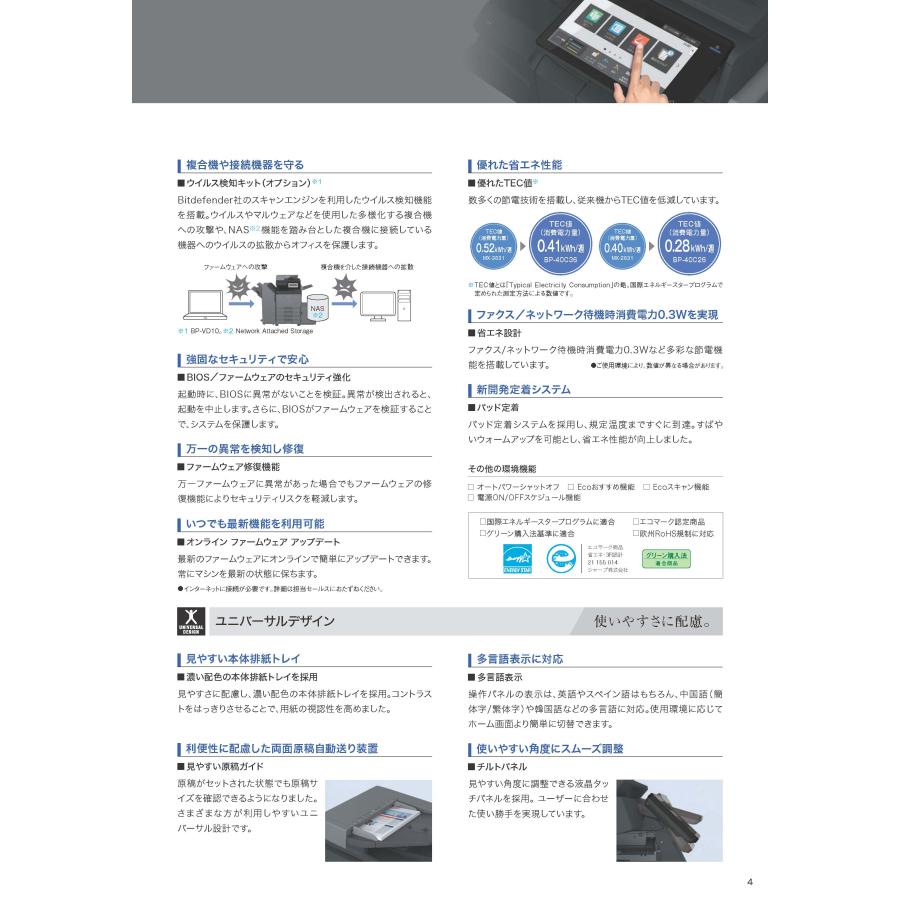 SHARP メンテナンスパーツ・予備トナー付き デジタルフルカラー SHARP メンテナンスパーツ・予備トナー付き デジタルフルカラー