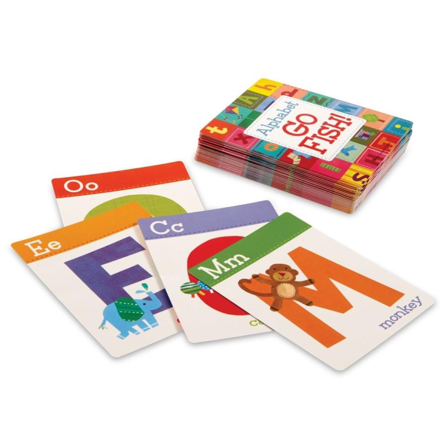 アルファベットゴーフィッシュ (Alphabet Go Fish Letter Matching Card Game) カードゲーム 頭がよく ...