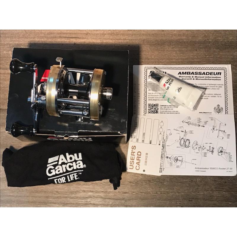 ABU 5500CSロケット シャンパンゴールド ・新古品（未使用の中古品） : GIZMO ヤフー店 - 通販 - Yahoo!ショッピング