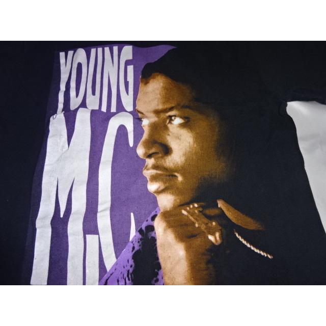 送料185円・H-366 YOUNG MC (C)1990 Tシャツ Mサイズ Stone Cold Rhymin' : ライブグッズ販売買取 ...