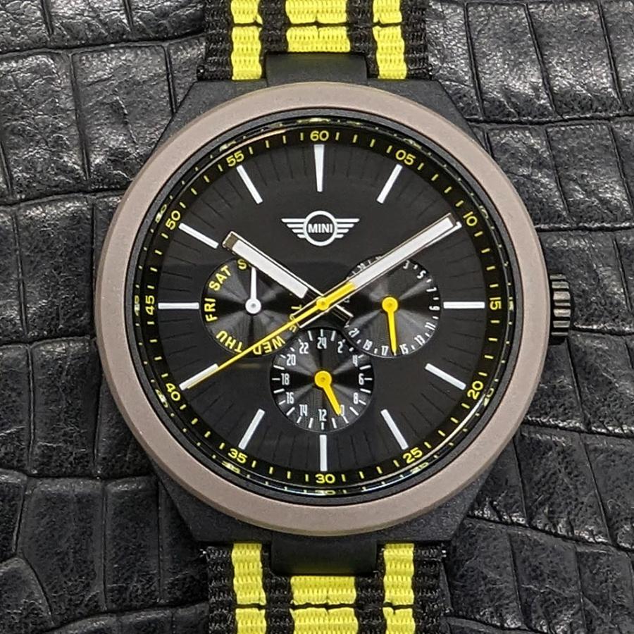 MINI UPCYCLE WATCH ミニ アップサイクルウォッチ イエロー メンズ腕時計 161702 海洋プラスチック SDGs ...