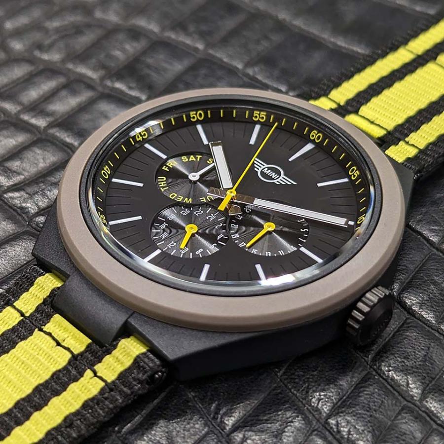 MINI UPCYCLE WATCH ミニ アップサイクルウォッチ イエロー メンズ腕時計 161702 海洋プラスチック SDGs ...