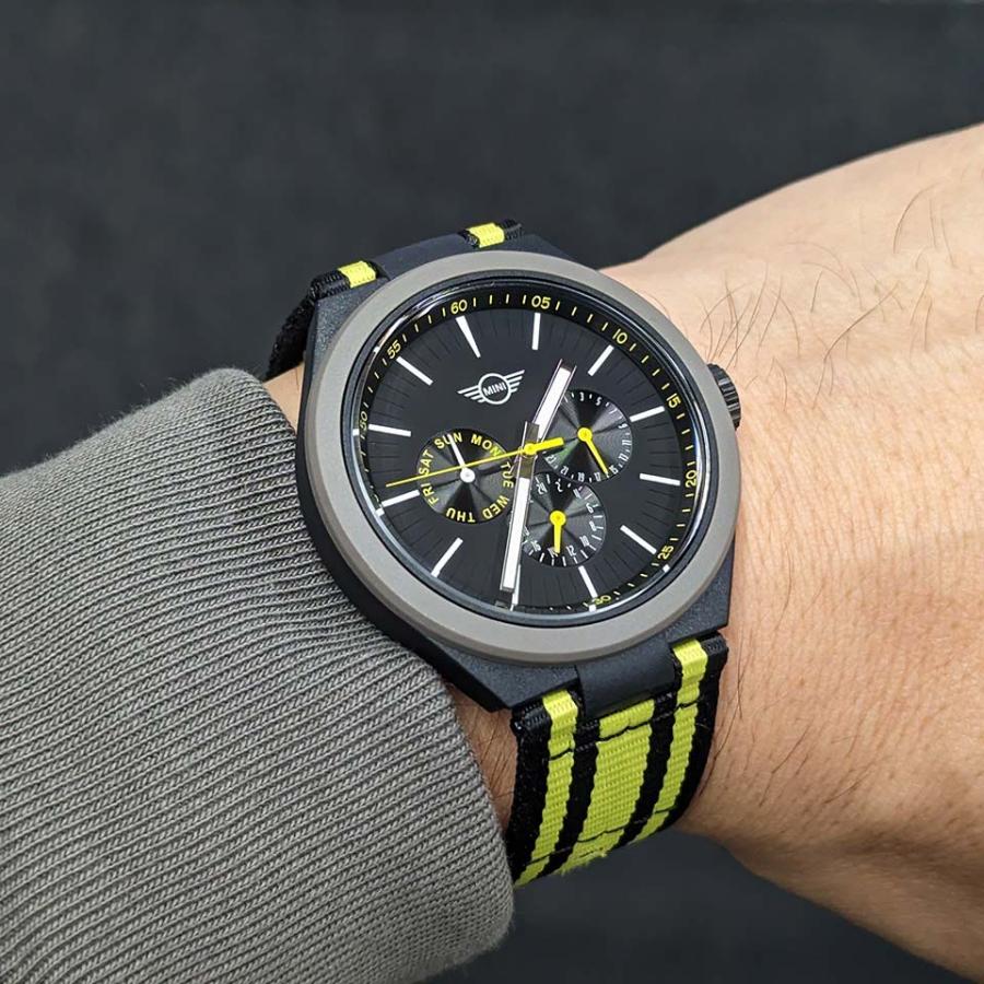 MINI UPCYCLE WATCH ミニ アップサイクルウォッチ イエロー メンズ腕時計 161702 海洋プラスチック SDGs ...