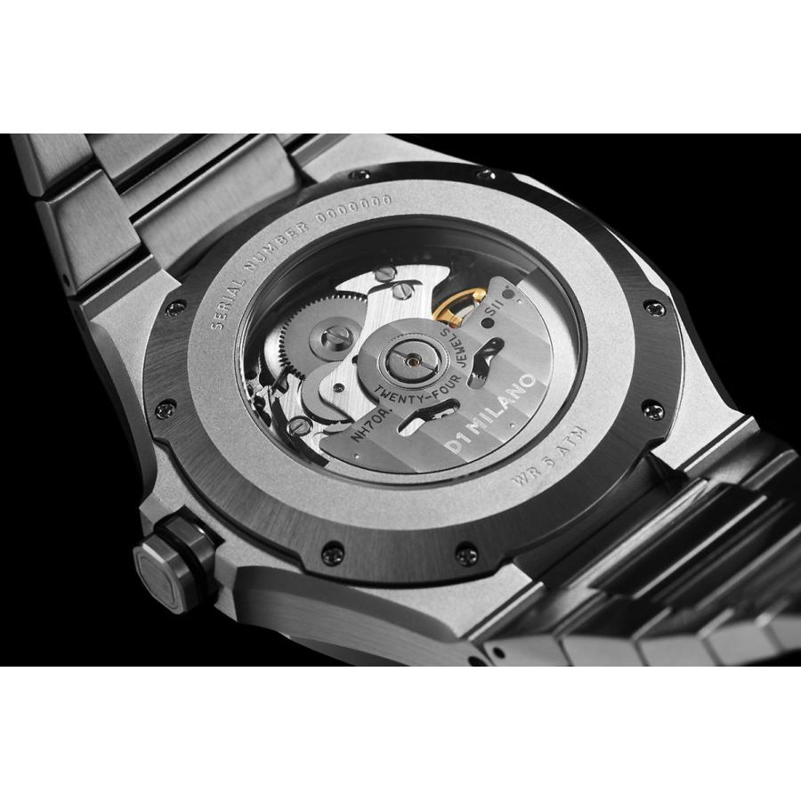 D1 MILANO SKELETON RESTYLING SKBJ10 シルバー ディーワンミラノ スケルトン メンズ腕時計 自動巻き SSブレスレット 【正規品】 : GLOBAL ...