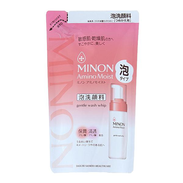 MINON 洗顔 MINON(ミノン) アミノモイスト ジェントルウォッシュ ホイップ つめかえ用 130ml 第一三共ヘルスケア : イオンスタイルオンラインGBショップ - 通販 ...