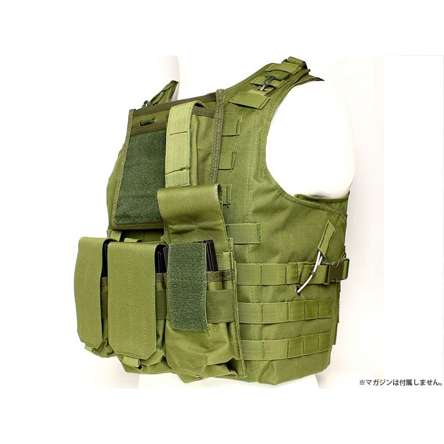 H7813O QD シンプル ARMY ベスト OD : GLAMP FIELD - 通販 - Yahoo!ショッピング