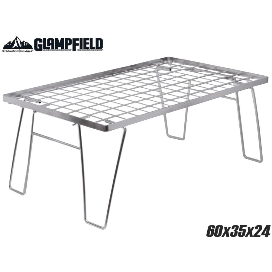 OTD-TBL-001S GLAMPFIELD ステンレス アウトドア メッシュテーブル : GLAMP FIELD - 通販 - Yahoo!ショッピング