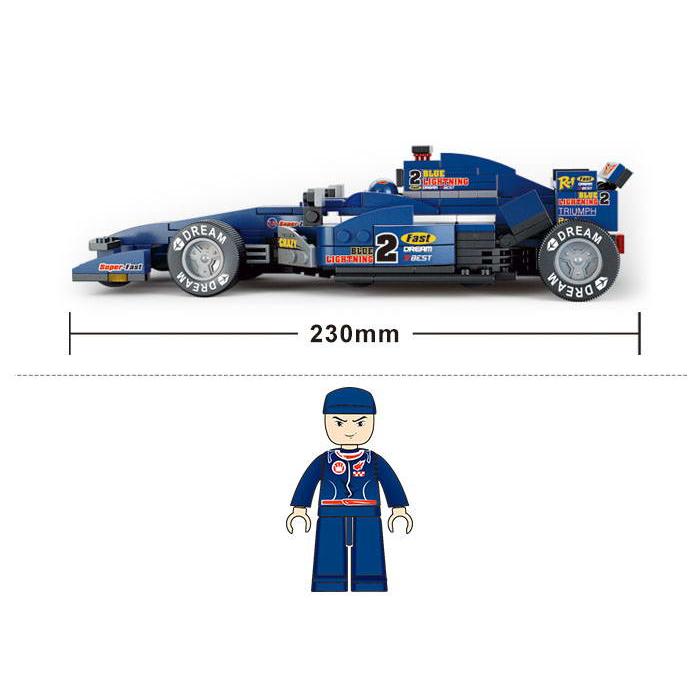T0002C AFM F1 レーシングカー Blue Lightning : GLAMP FIELD - 通販 - Yahoo!ショッピング