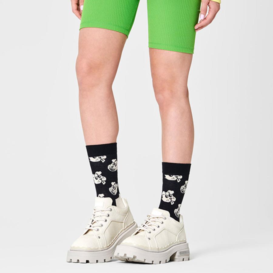 Happy Socks（ハッピーソックス） 44%OFF Happy Socks Doggo ドッゴ 犬 ドッグ クルー丈 ソックス 靴下 ...