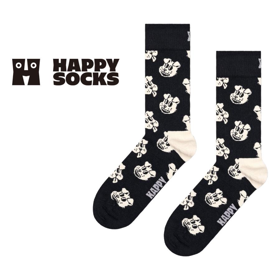 Happy Socks ハッピーソックス Dog (ドッグ) クルー丈 ソックス ユニセックス メンズ ＆ レディス 10251002 ...