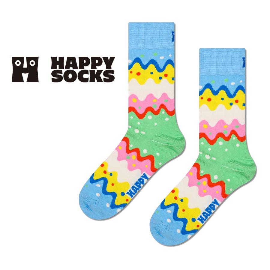 Happy Socks ハッピーソックス イースターエッグ クルー丈 ソックス ユニセックス メンズ ＆ レディース Easter Egg ...