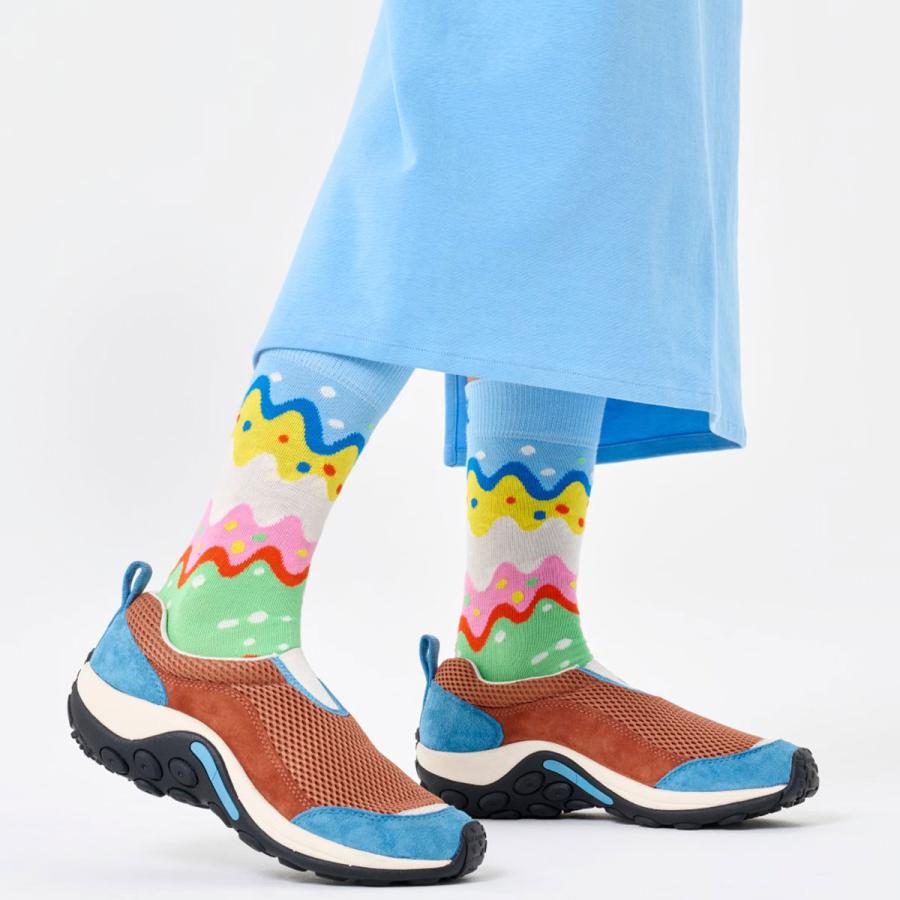 Happy Socks ハッピーソックス イースターエッグ クルー丈 ソックス ユニセックス メンズ ＆ レディース Easter Egg ...