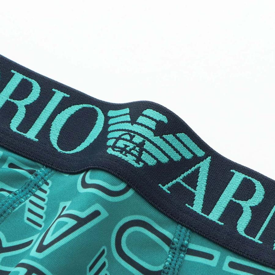 EMPORIO ARMANI エンポリオ アルマーニ オールオーバーマイクロファイバー ボクサーパンツ 前閉じ EUサイズ メンズ 男性 ...