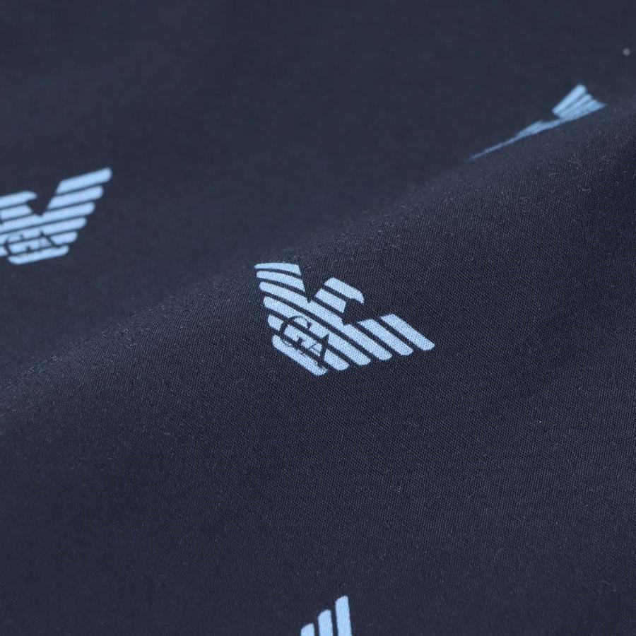 [1枚]EMPORIO ARMANI エンポリオ アルマーニ FLYING EAGLE イーグル総柄 コットン ウーブン トランクス [M/L ...