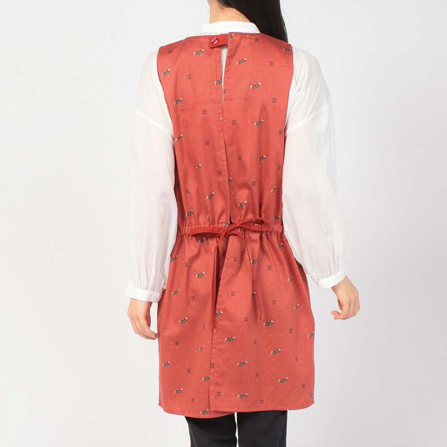 DAKS ダックス エプロン 後結び 背付き 形態安定加工 ダックスドッグ柄 綿100％ 40サテン レディース 70093004 : ナイガイ公式オンラインショップ - 通販 - Yahoo ...