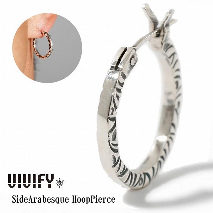 ビビファイ VIVIFY ピアス シルバー SideArabesque Hoop Pierce : GRAND PROOF - 通販 - Yahoo!ショッピング