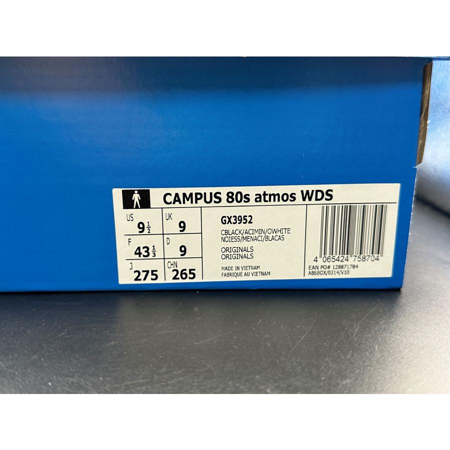 adidas Originals [27.5cm] ADIDAS CAMPUS 80s atmos WDS GX3952 CBLACK/ACIMIN/OWHITE : リユースショップ ...