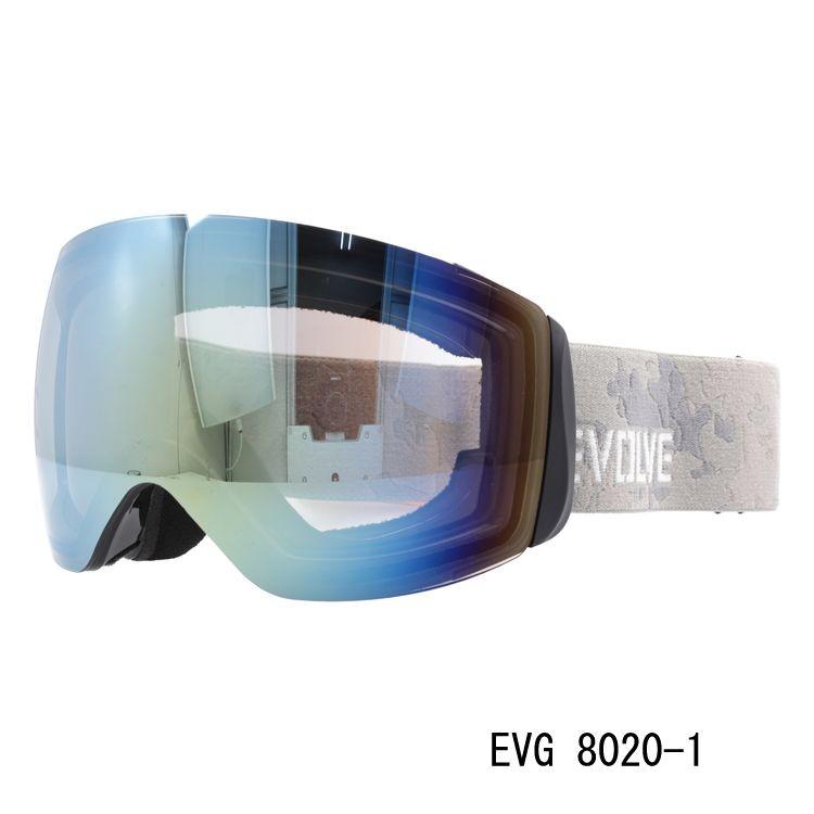 訳あり アウトレット スキー ゴーグル スノーゴーグル スノーボード ミラーレンズ アジアンフィット イヴァルヴ EVOLVE QUANTAM EVG 8020 プレゼント ギフト : 眼鏡 ...