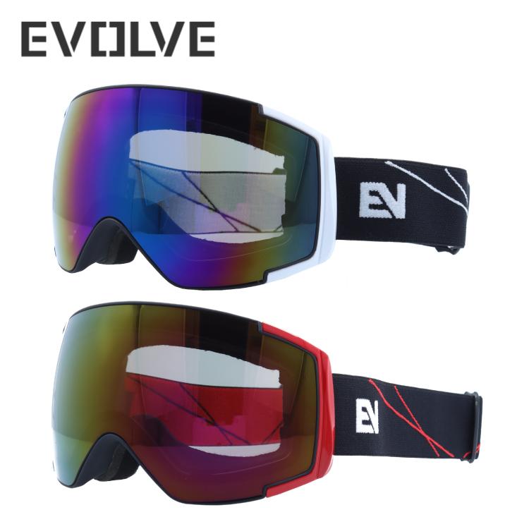 イヴァルヴ スキー ゴーグル スノーゴーグル スノボ スノーボード ミラーレンズ アジアンフィット EVOLVE EVG 8523 メガネ対応 プレゼント ギフト : 眼鏡達人 - 通販 ...
