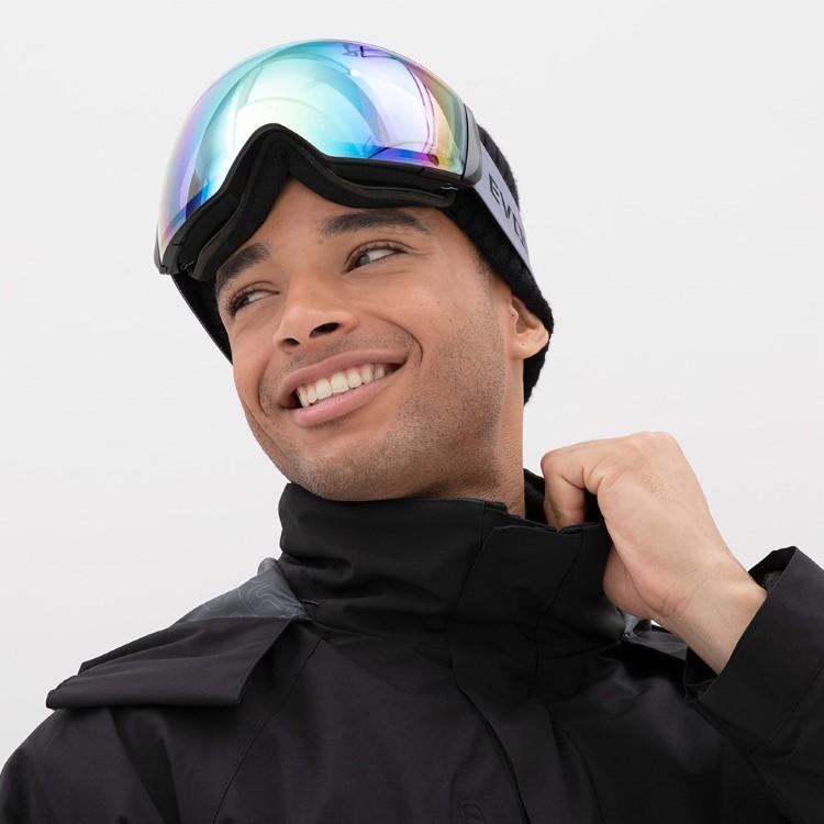 イヴァルヴ スキー ゴーグル スノーボード ミラー アジアンフィット EVOLVE EVG 1224 メンズ レディース 球面ダブルレンズ メガネ対応 : 眼鏡達人 - 通販 - Yahoo ...