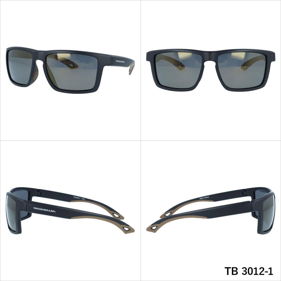 タラスブルバ サングラス 偏光サングラス ミラーレンズ アジアンフィット TARASBOULBA TB 3012 60 スクエア プレゼント ...