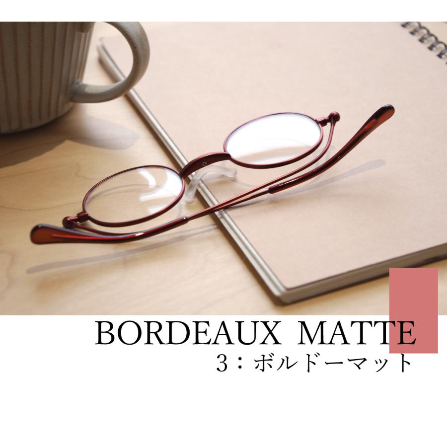 老眼鏡 栞 おしゃれ ブルーライトカット メンズ レディース リーディンググラス シニアグラス コンパクト 折りたたみ 老眼 眼鏡 メガネ 鯖江 SI-12 : si-12 : オプティック ...