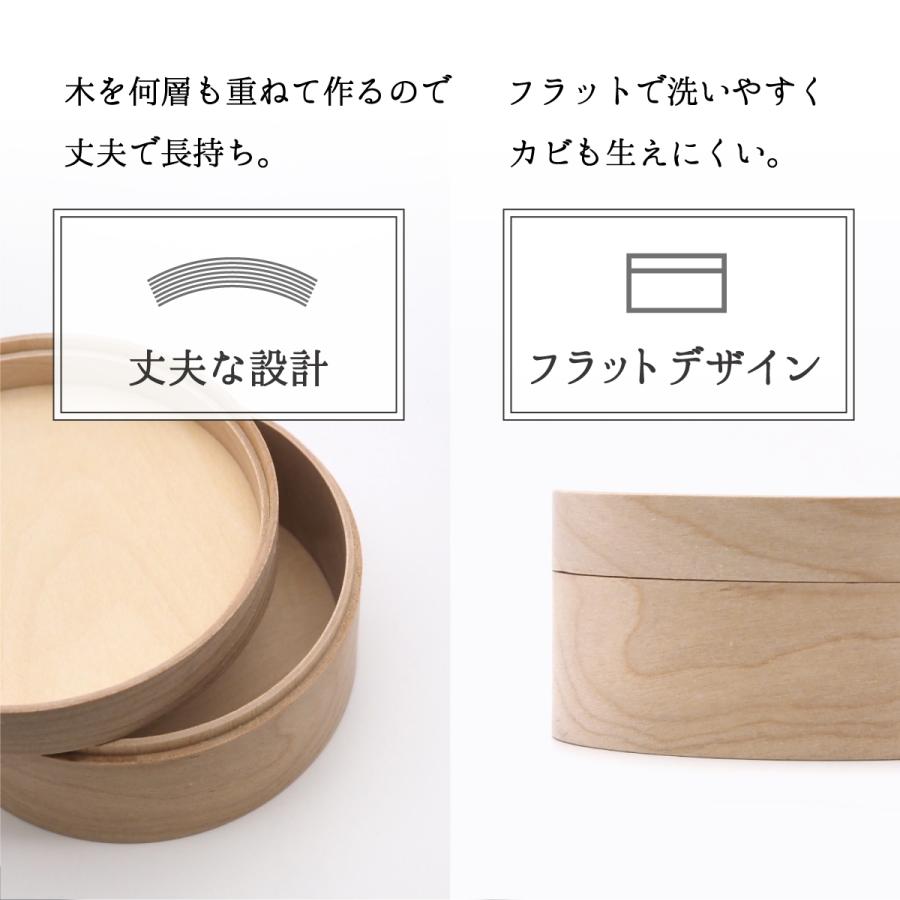 わっぱ弁当箱 レンジ対応 食洗器対応 1段 大サイズ 800ml 日本製 木製 丸型 曲げわっぱ かわいい おしゃれ プレゼント ギフト wpp-2 : オプティックストアグラスガーデン ...