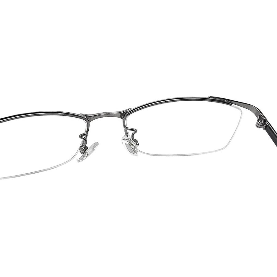 POLICE（ポリス） メガネ VPLB74J-0568 眼鏡 伊達メガネ 度付き 青色光